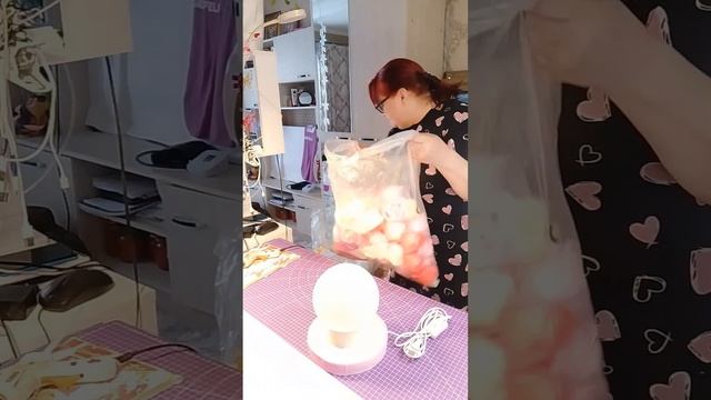 МК светильник из изолона Часть 4