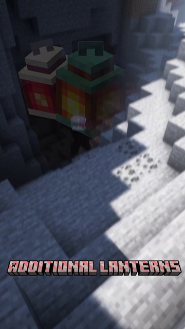 Обзор мода Additional Lanterns на майнкрафт #майнкрафт #модынамайнкрафт #minecraft #моды #shorts