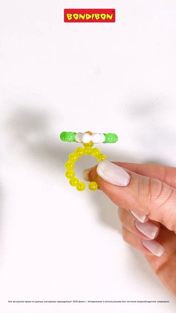 Аквамозаика для девочек Колечки своими руками #Shorts#bondibon#длядетей#развивающая#творчество