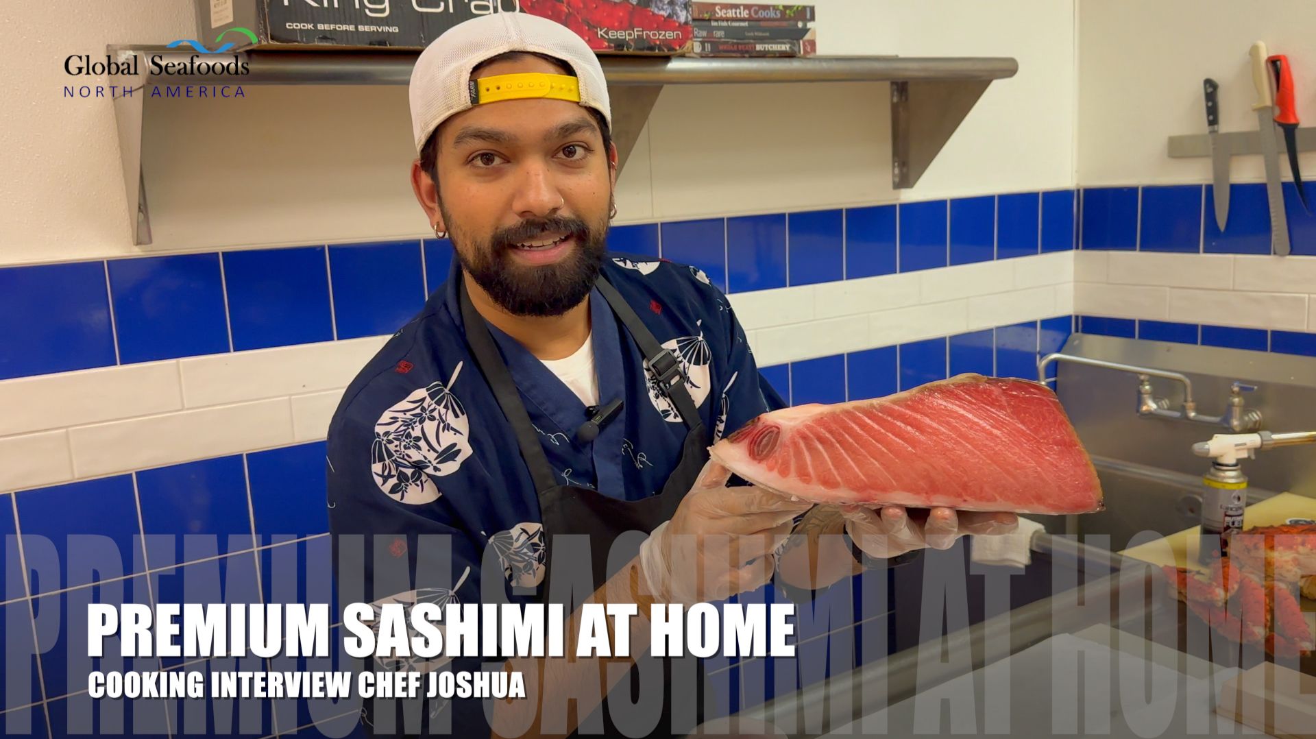 Сашими дома – голубой тунец и Ora King лосось 🍣