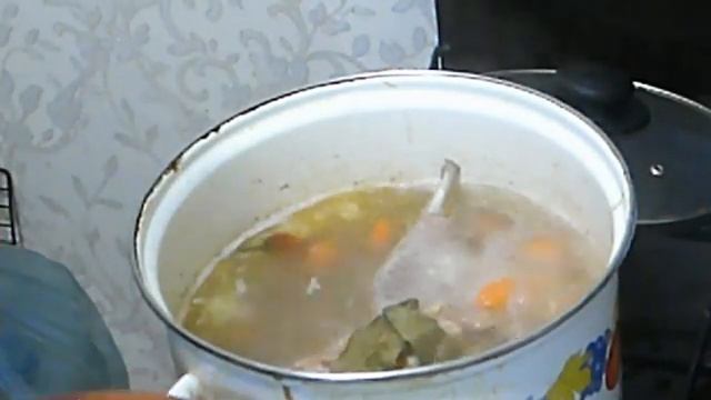 Суп с клёцками. Ашка чумар.