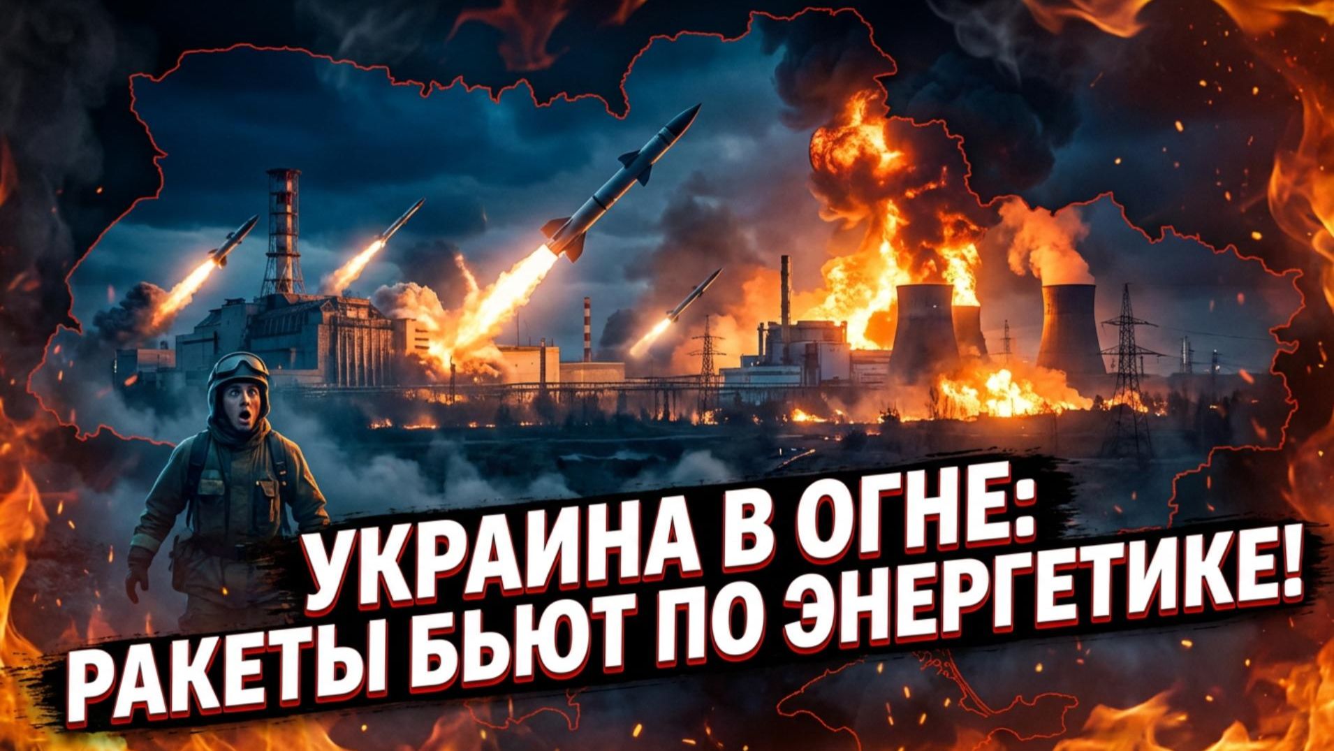 💥 Крах энергетики: РФ нанесла массированный удар по ключевым объектам Украины, свет гаснет