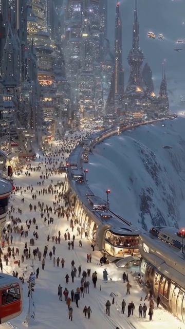 Город будущего космос