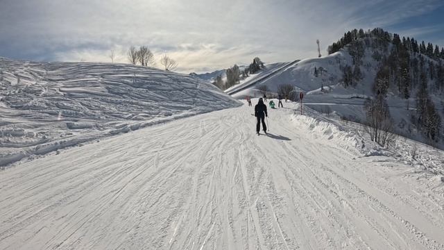 24 Роза Хутор - трасса: Явор -﹥ Явор 2 -﹥ "Вероника" (повторный заезд)
