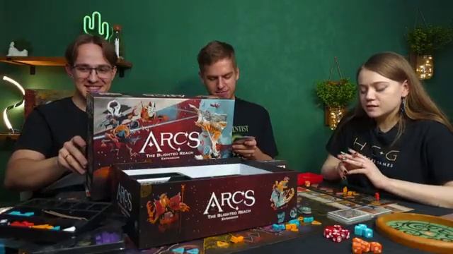 Let's Play! Играем в Arcs! Обсуждаем партию (2 часть)