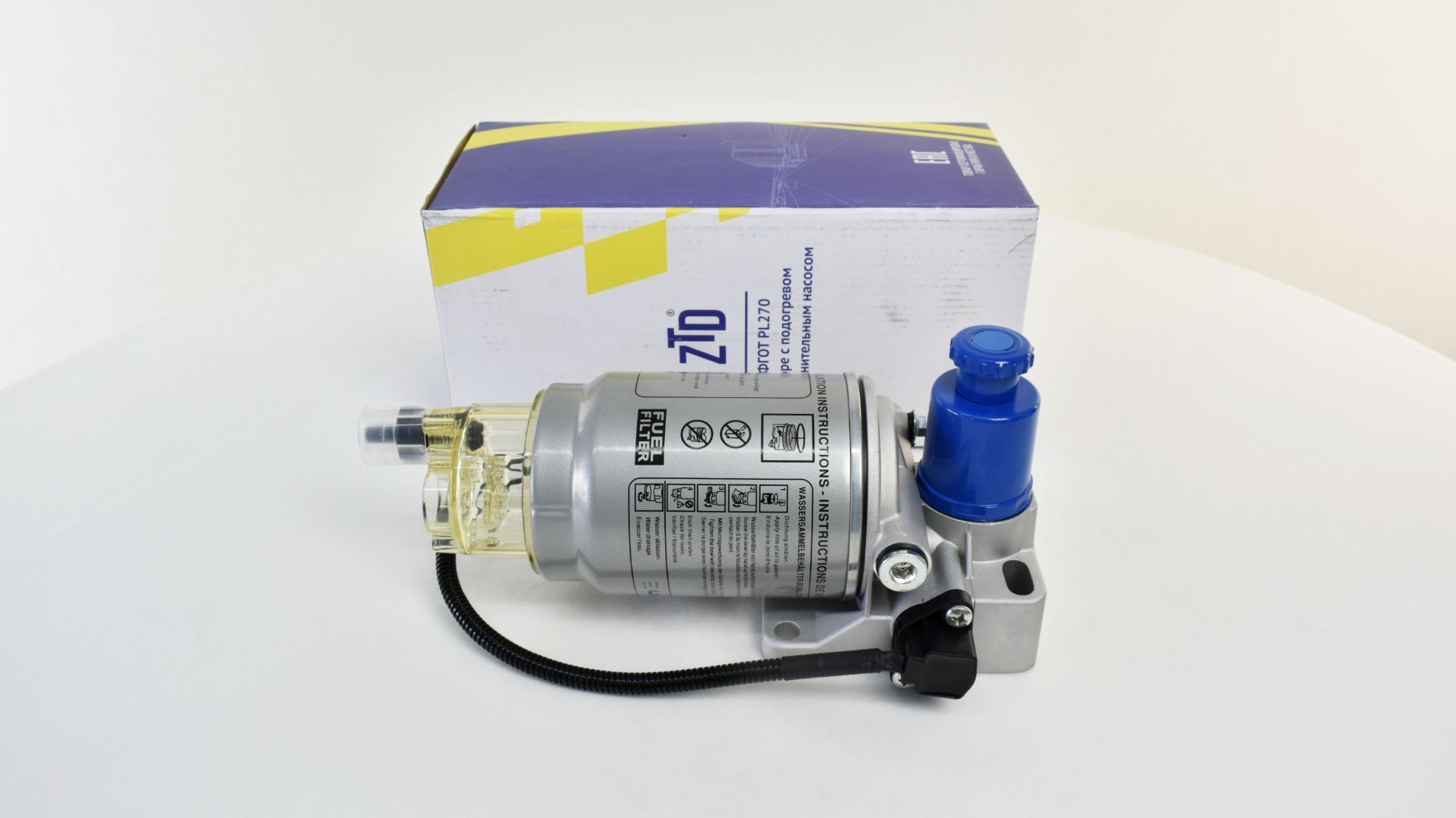 Фильтр PL 270 (ФГОТ) (с подогревом в корпусе и доп. насосом) КАМ