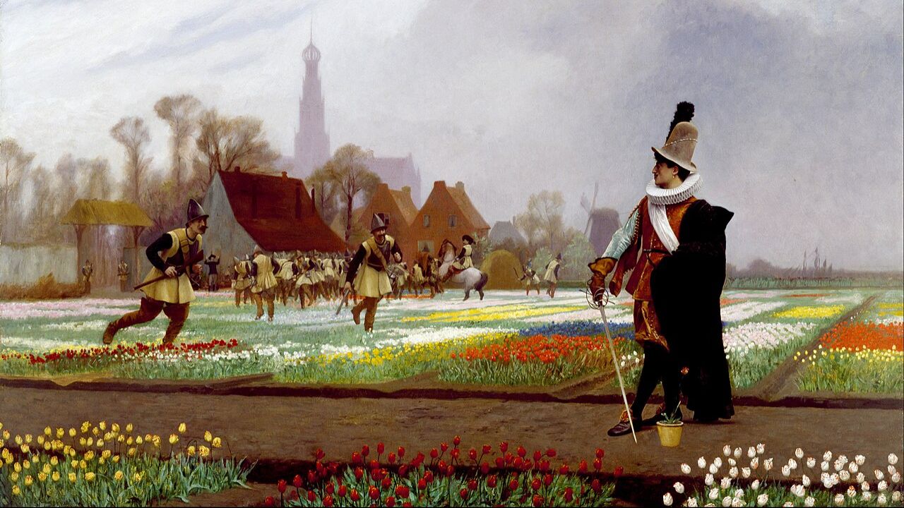 Тюльпаномания (фьючерсная торговля) в Нидерландах в 1636—1637 гг. (2020)