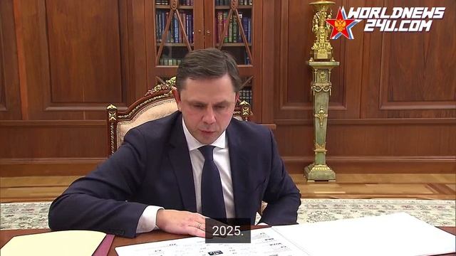 VLADIMIR PUTIN MET WITH ORYOL REGION GOVERNOR ANDREY KLYCHKOV