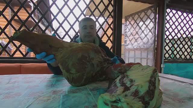 Хамон по-Брянски.Сделал его сам по Домашнему!