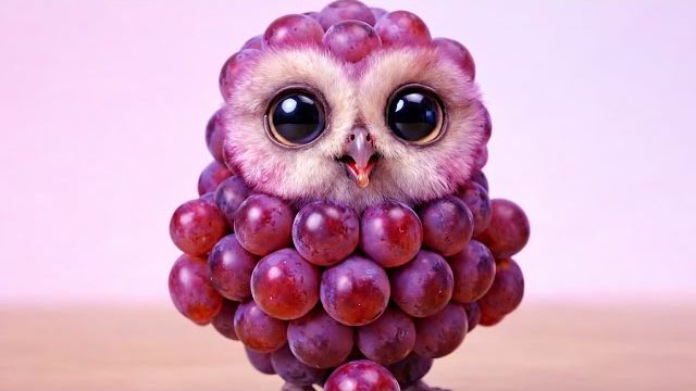 АСМР УТРЕННИЙ РАСПОРЯДОК ВИНОГРАДНЫХ🍇 СОВ! ФРУКТОВЫЙ МАЛЫШ!! РЕАКЦИЯ