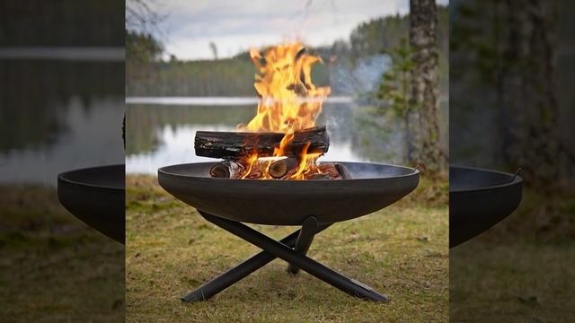 Чугунная костровая чаша CONCRETIKA E80