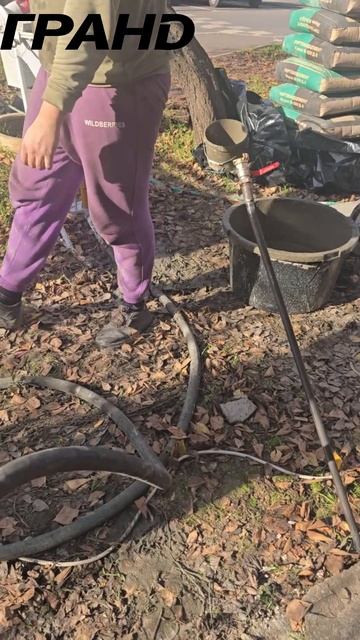 Деньги на ошибках строителей! Инъекция с растворонасоса под фундамент. Цементация...