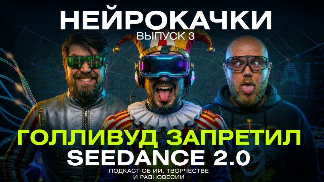 НейроКачки Выпуск 0003 | Трамп запрещает Seadance 2.0 | Кино без сценария | Прививка от слопа |