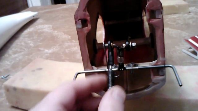 №7- Тяга и кобанчик закрылков.