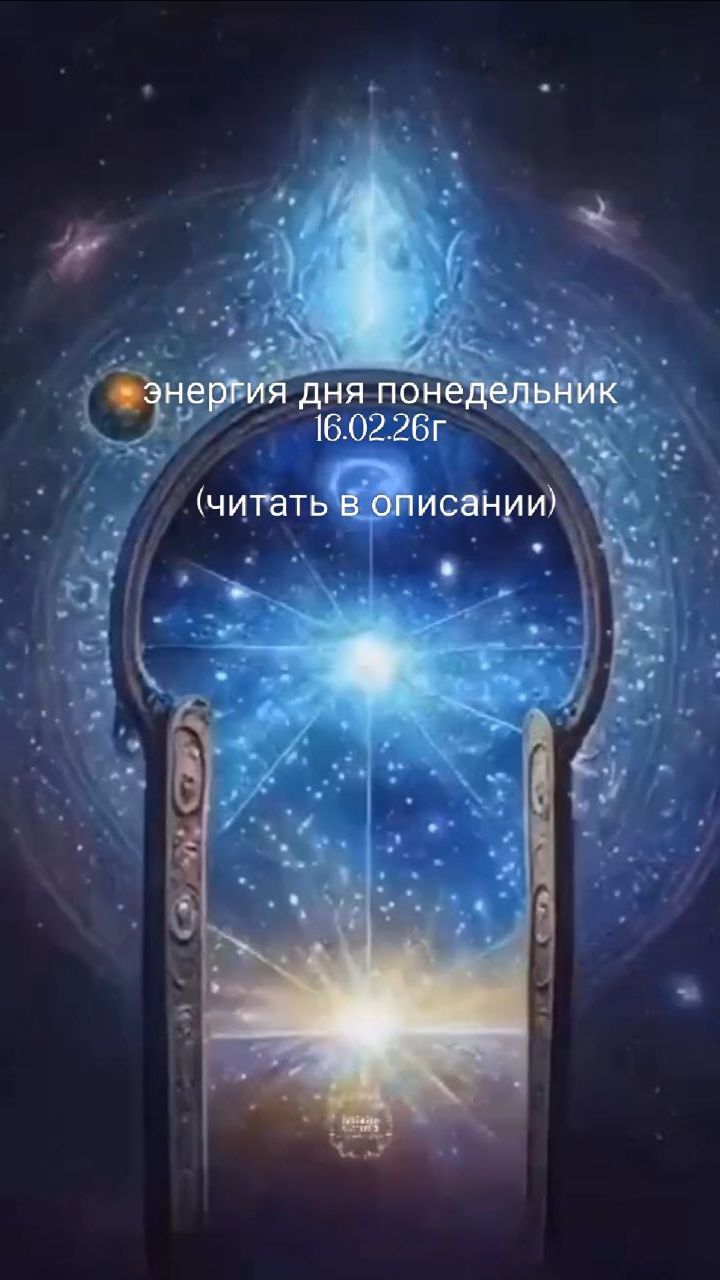 16.02.26г энергия дня понедельник