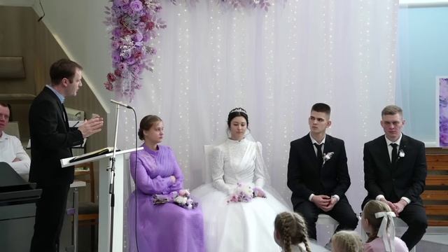 Бракосочетание Иоанна и Карины   14.02.2026 г.Барнаул.