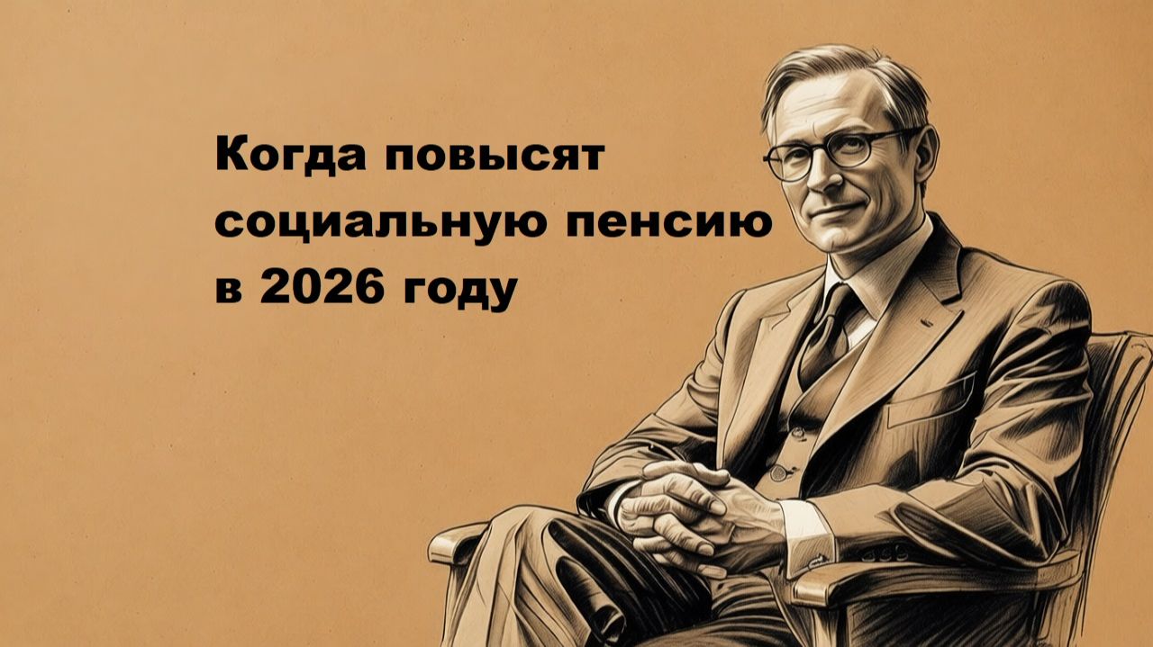 Когда повысят социальную пенсию в 2026 году