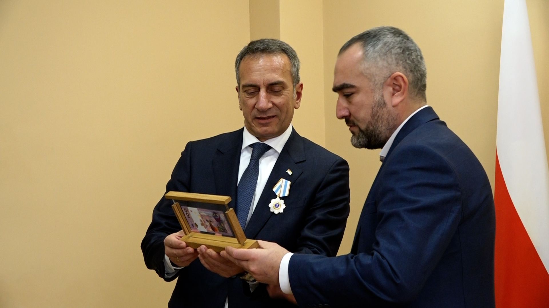 Спикер парламента Южной Осетии Алан Маргиев принял делегацию МИД Абхазии во главе с Олегом Барцицем