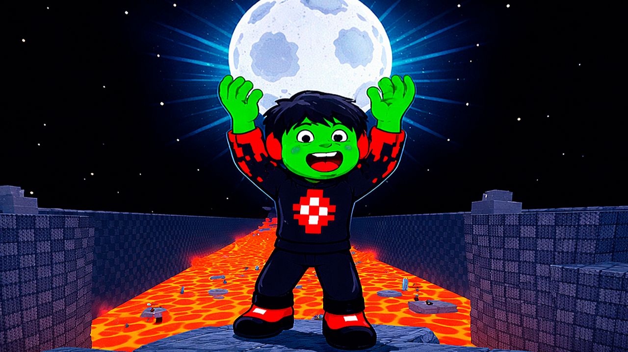 САМЫЙ ВЫСОКИЙ КОСМО ПРЫЖОК в ПОЛ ЭТО ЛАВА СПАСИ БРЕЙНРОТА в РОБЛОКС ЗОМБАК ROBLOX