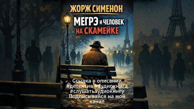 Жорж Сименон  Мегрэ и человек на скамейке    #детектив #аудиокнига #слушатьаудиокнигу