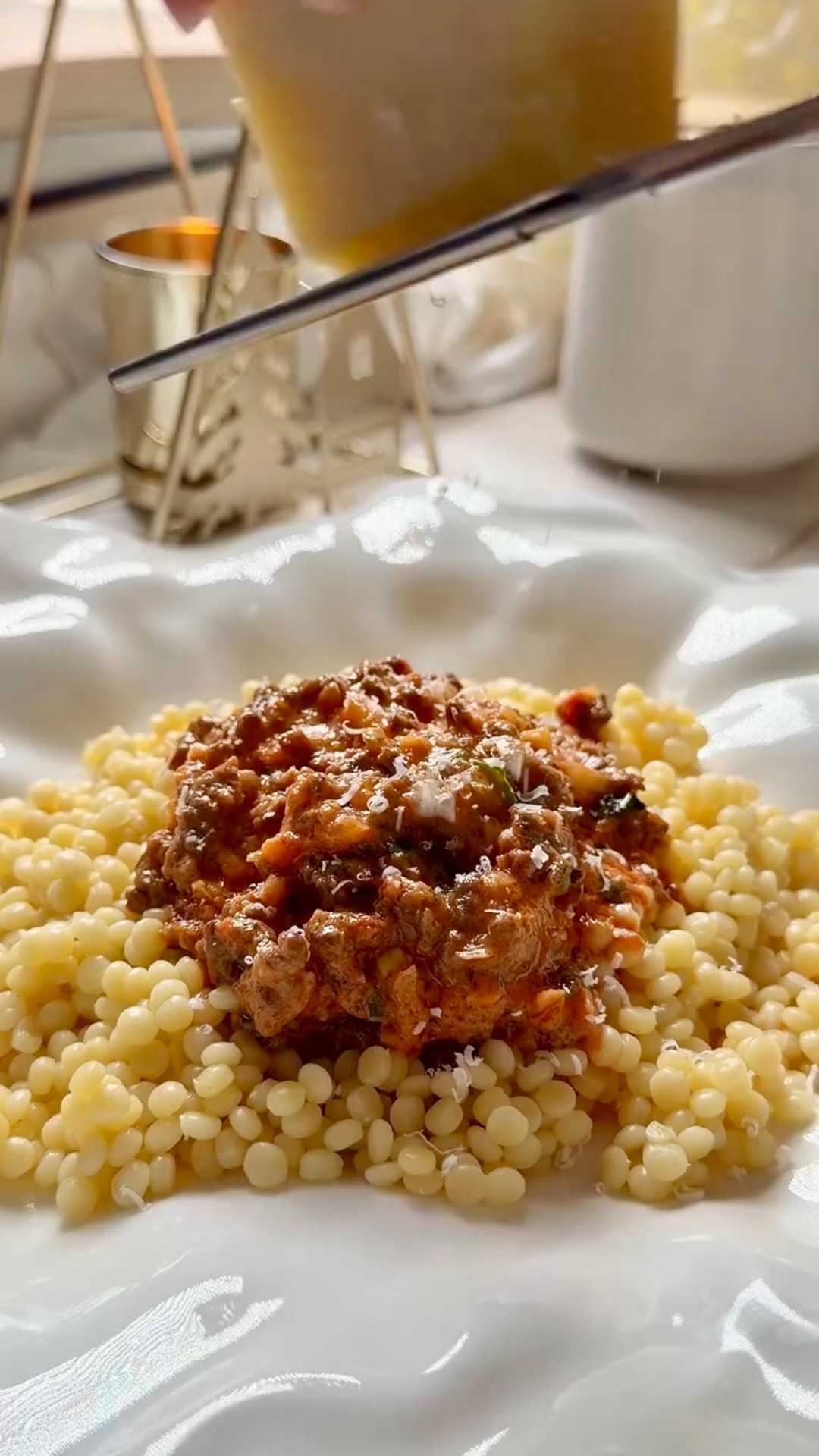 Птитим с мясным соусом💔100% положительных отзывов о нем!