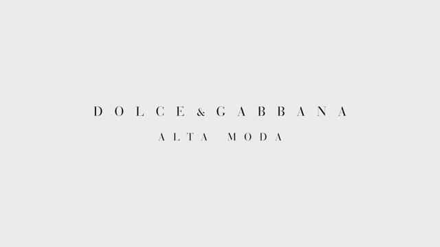Показ женской коллекции Dolce & Gabbana Alta Moda 2020