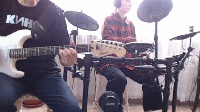 Звезда по имени Солнце - Моя первая барабанная партия.