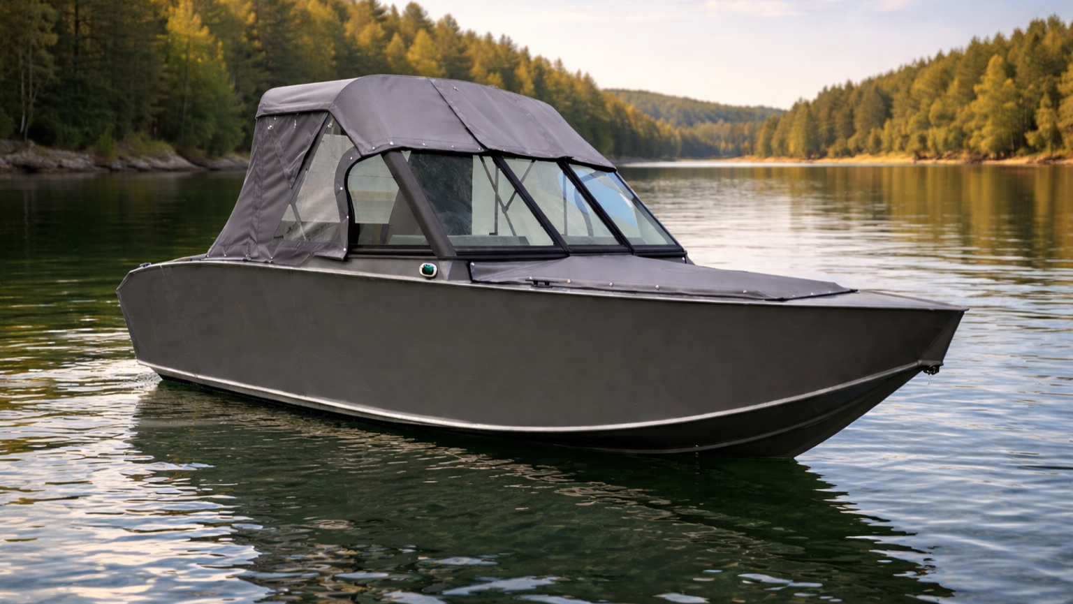 Тенты на лодку GOONCH 420 Fish от компании Лодка 44