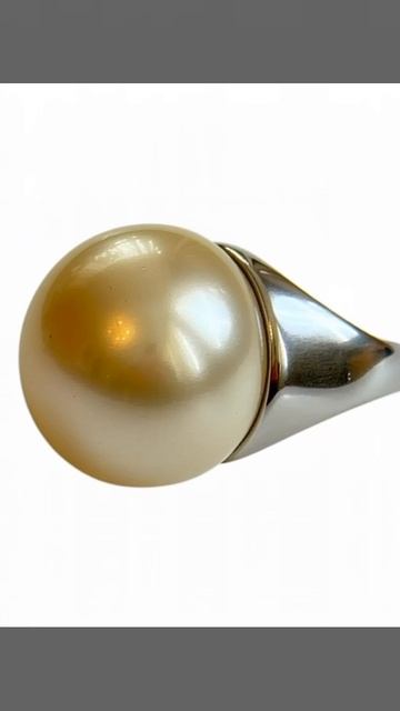 Кольцо PERLA белый перламутр