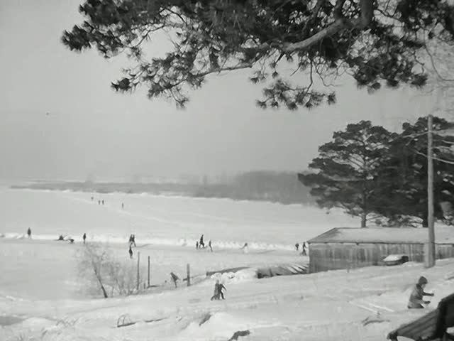 1971 год. Тюменский район. Турбаза "Верхний бор". Выходной день.