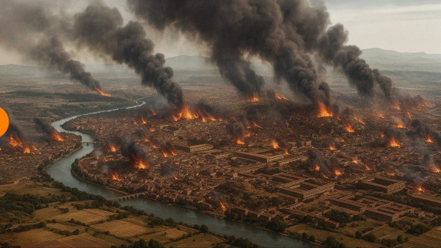 Пожар Рима: тайна уничтожившая империю.