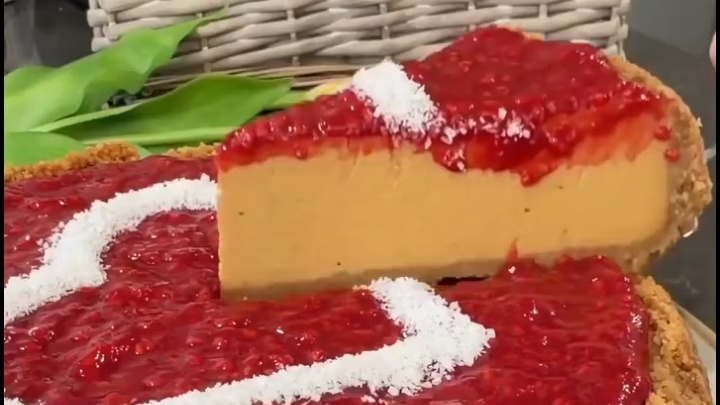 Вкуснейший ЧИЗКЕЙК к чаю...🥮🍓☕😋