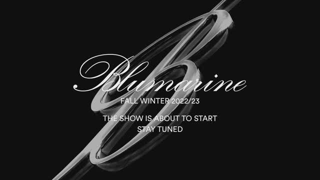 Показ женской коллекции Blumarine осень-зима 2022-2023