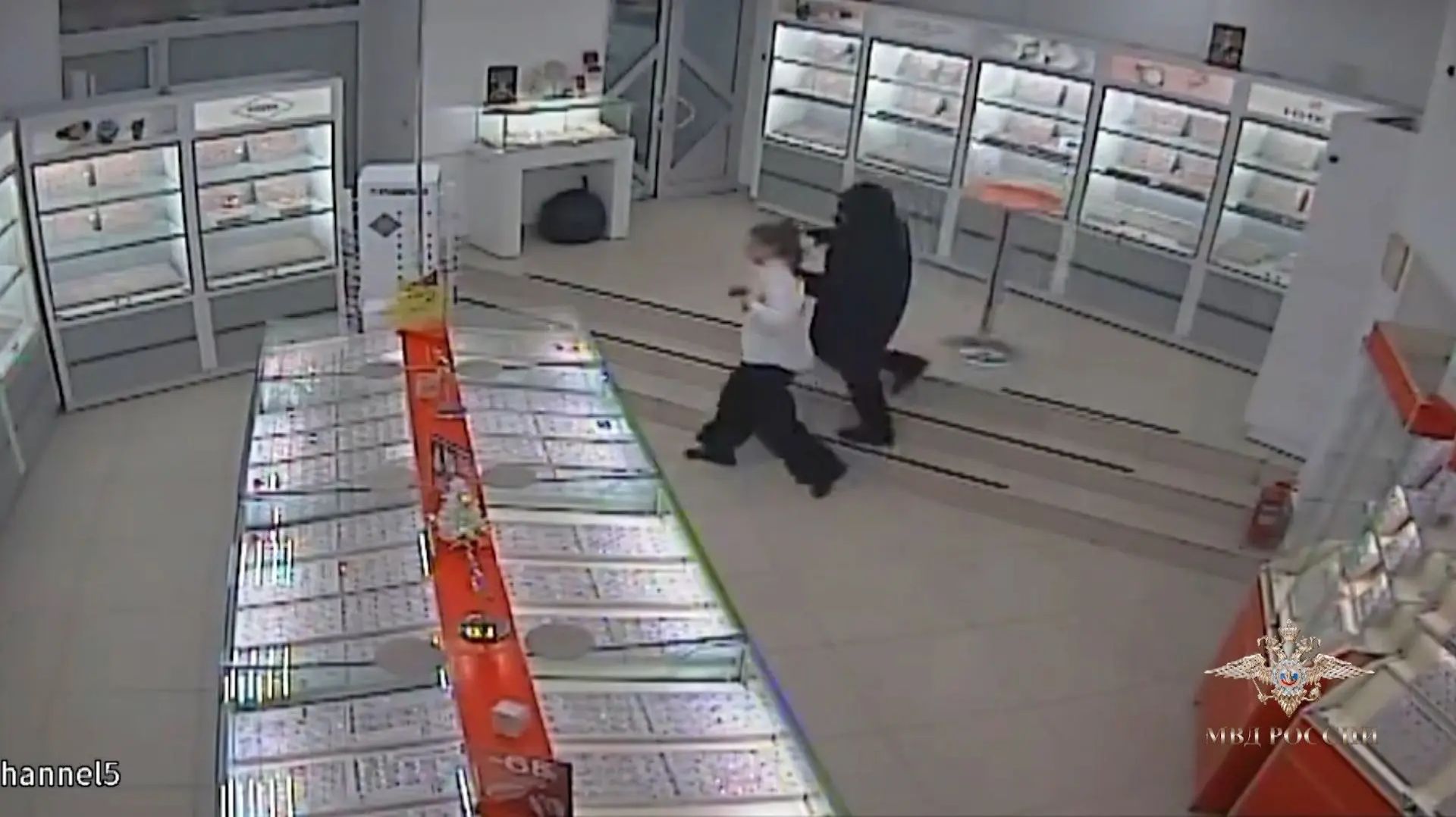 Задержан подозреваемый в разбойном нападении на ювелирный магазин