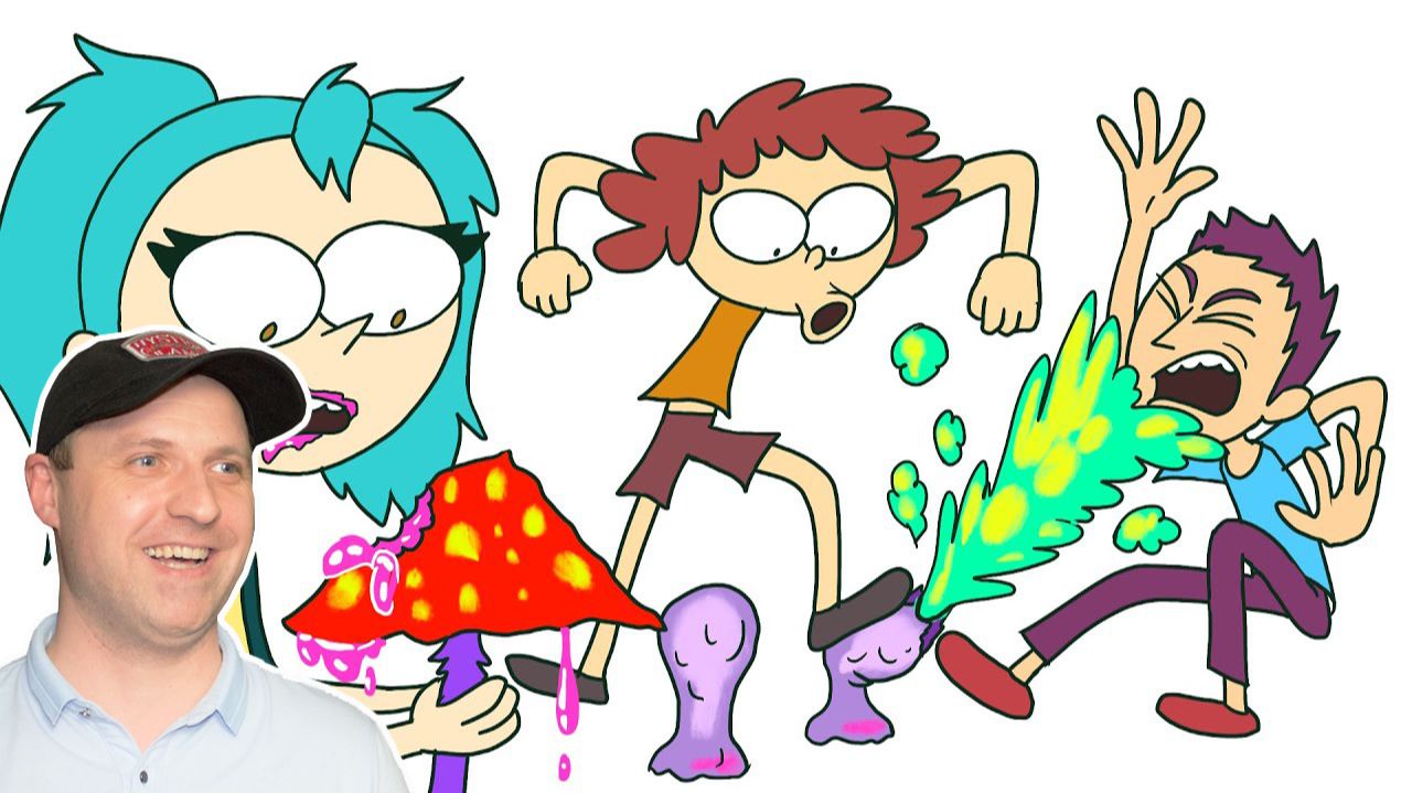 😱 МЫ НАШЛИ САМЫЕ СТРАННЫЕ ГРИБЫ! Команда Озорник (Анимация) Реакция