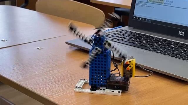 Выставка НТТ-2026. Жданов Кирилл, 8 лет. Мельница.