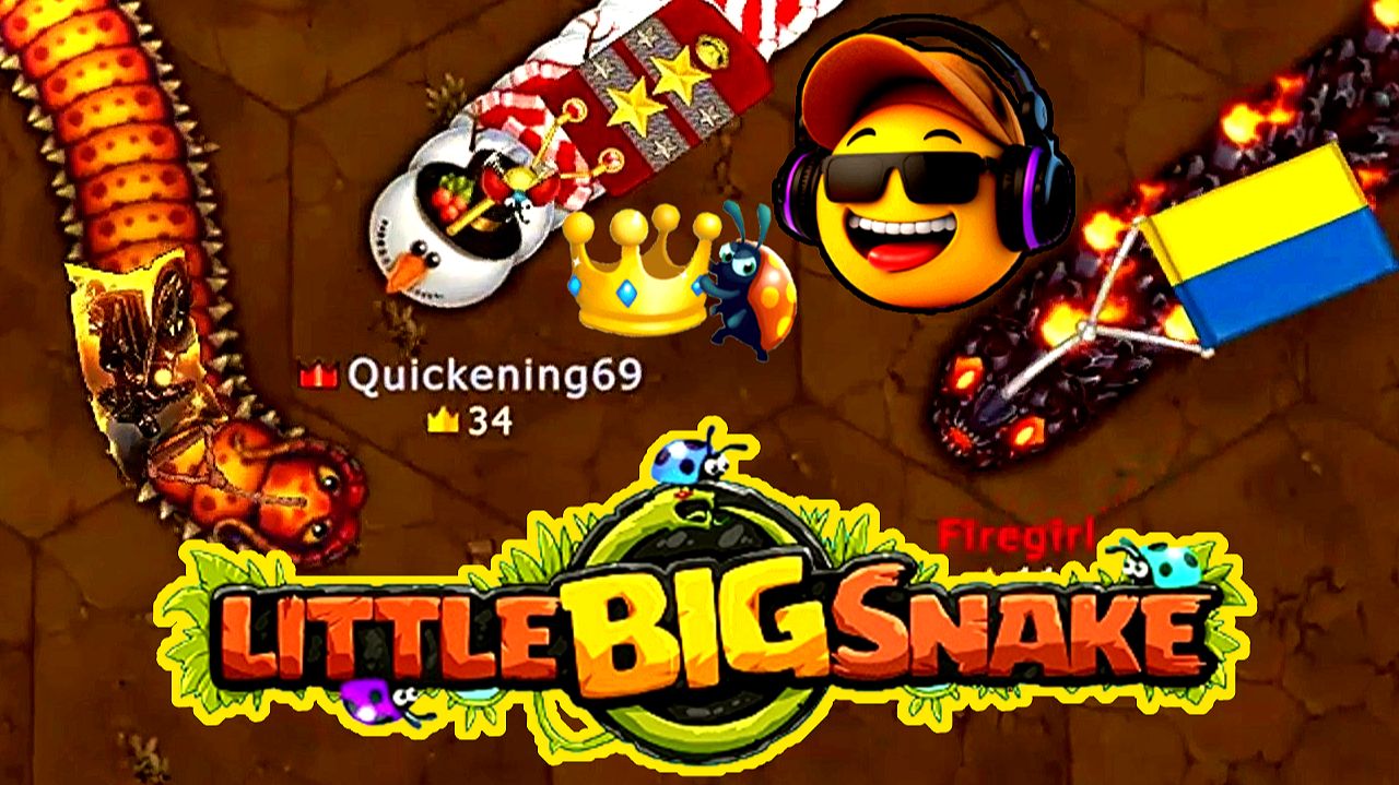 🐍Little Big Snake🐞Снеговики тоже умирают!!! 😂