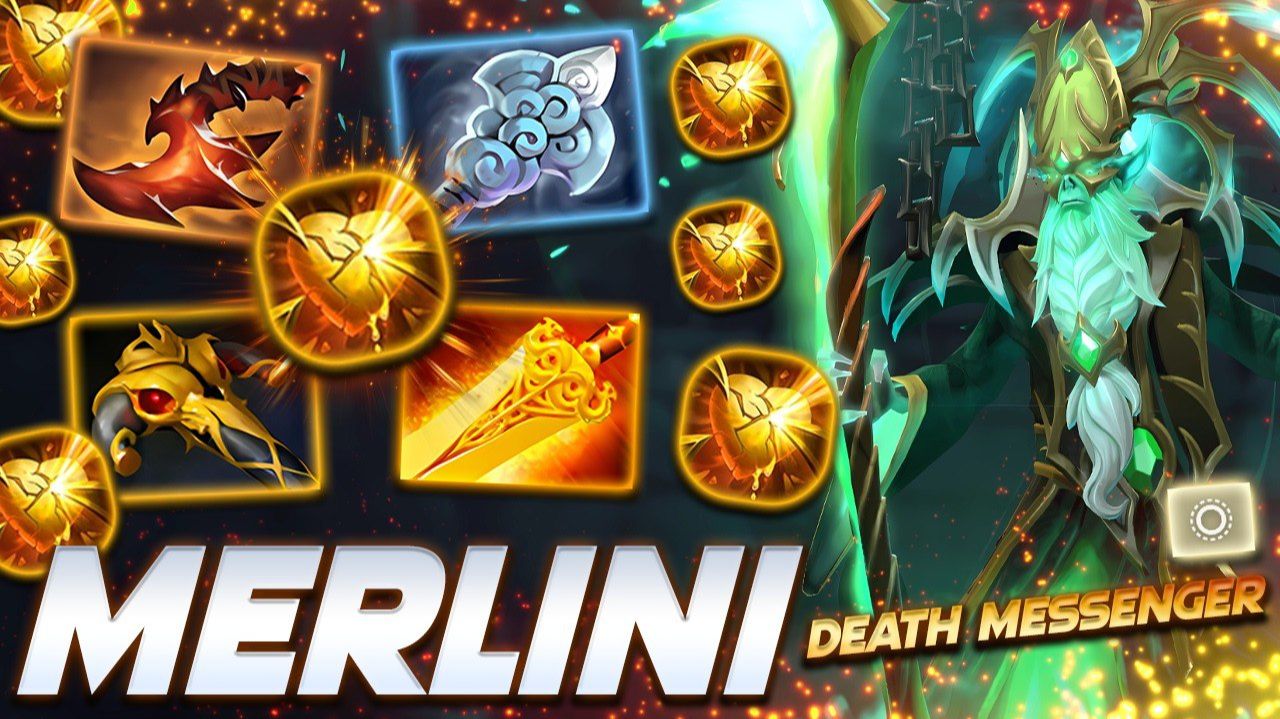 Merlini Necrophos — профессиональный геймплей в Dota 2 [Смотри и учись]