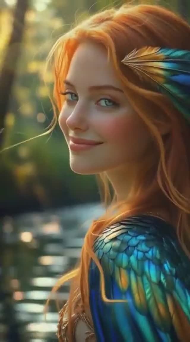 Полуптица-полуженщина | Славянская мифология | Нейросеть | AI cinematic video | 2026