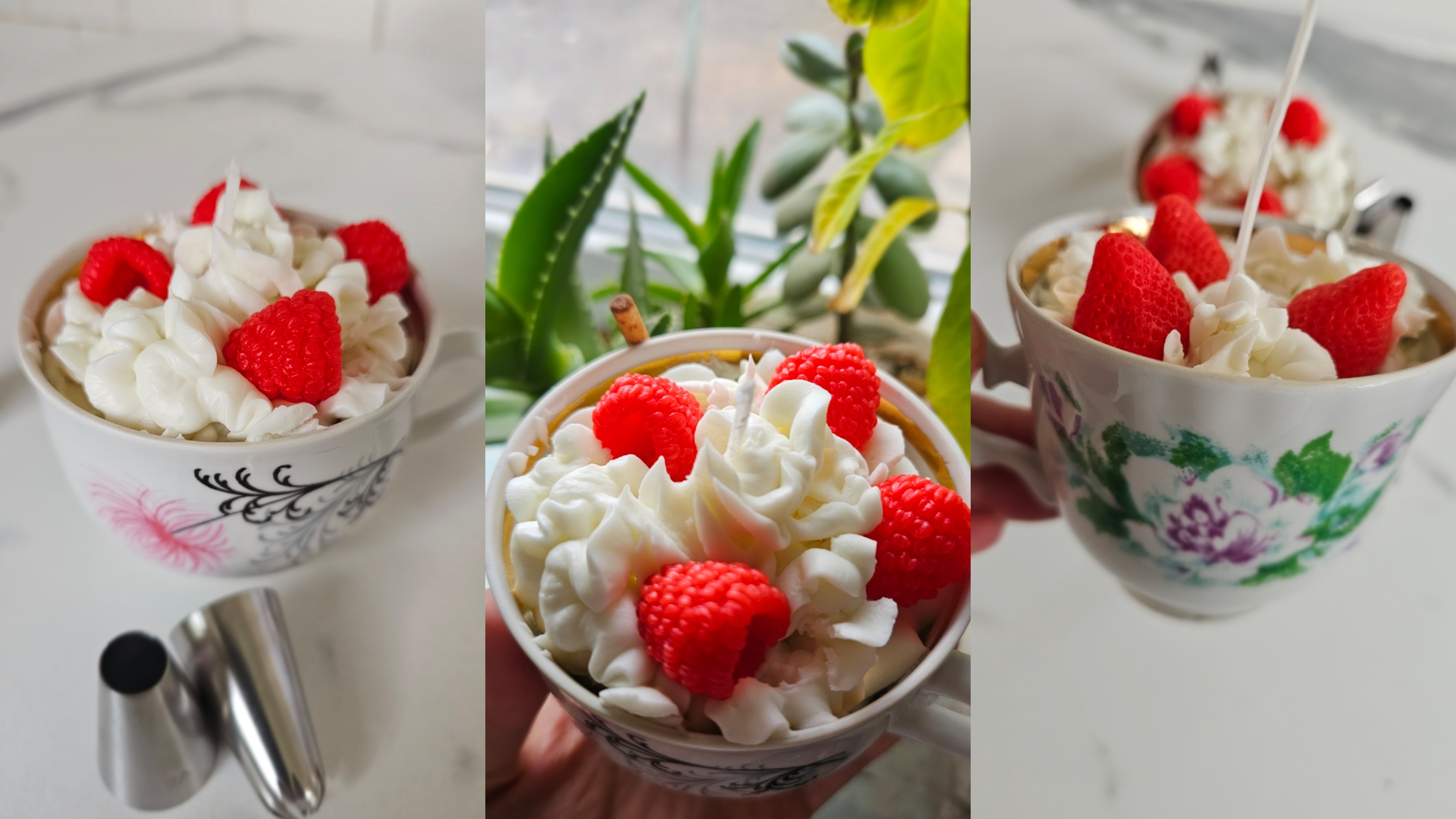 Распаковка посылок/Первые десертные свечи🍓15-16.02.2026