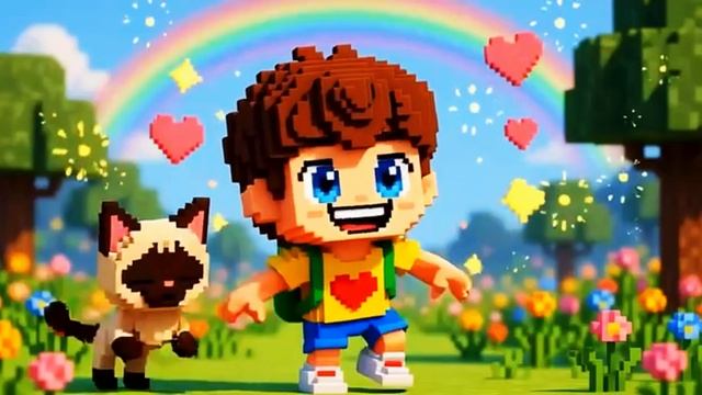 Лёня и Котёнок Гав — учимся мяукать громко! 🐱❤️ | Добрый мультик для малышей