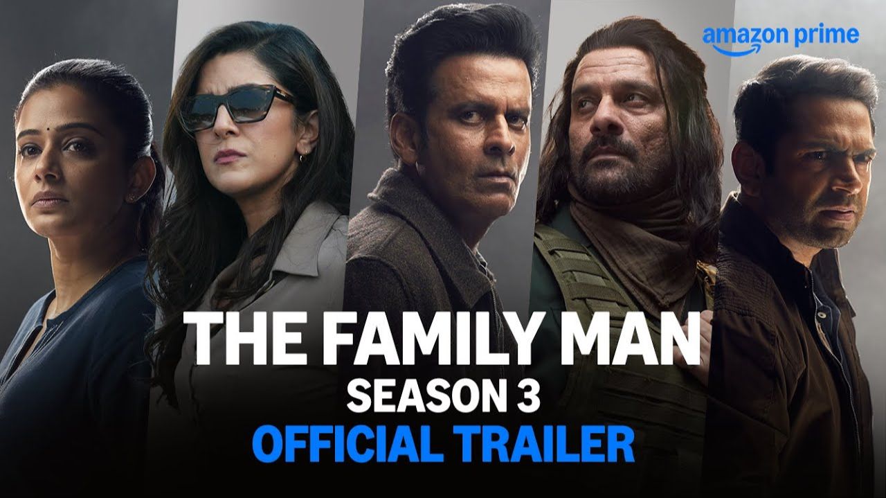 The Family Man TV Series, season 3 - Official Trailer | Amazon Prime Video