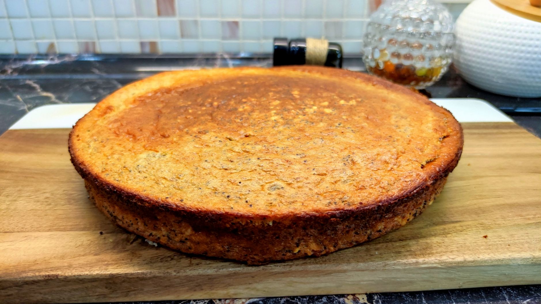 Овсяно - банановый пирог с маком. Рецепт пирога на завтрак. Вкусно и полезно.