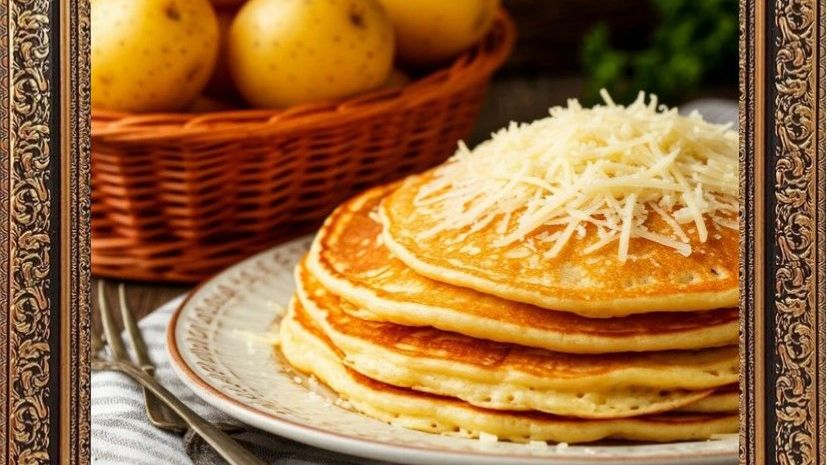 Картофельные блины из пюре