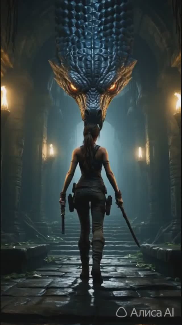 🦎 ЛАРА Глаз Змея PS5 ЗМЕЯ-ЗАСАДА