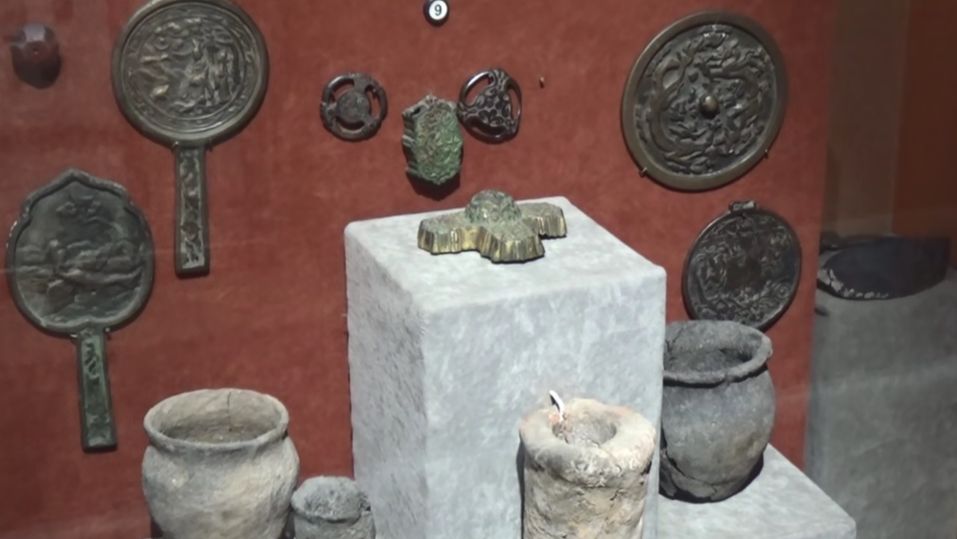 Тагарское погребение в экспозиции Красноярского краевого краеведческого музея