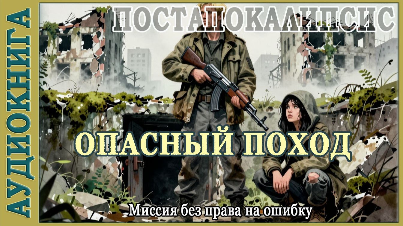 Опасный поход:  миссия без права на ошибку. Аудиокнига Постапокалипсис