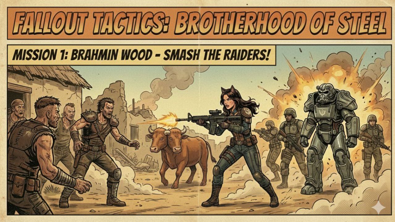 Fallout Tactics: Brotherhood of Steel | Люси - "Сквозь время - Братство стали"