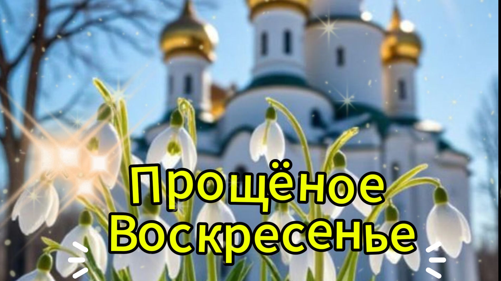 🕊️ Прощёное воскресенье! Видео пожелания! 🙏