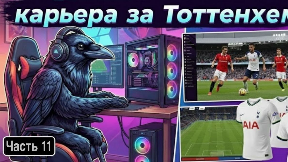 Карьера за Тоттенхэм часть 11